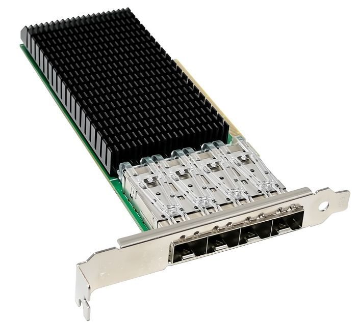intel Ethernet Kartı 4-Port 25G E810-XXVDA4 PCIe Gen4x16 StorNET
