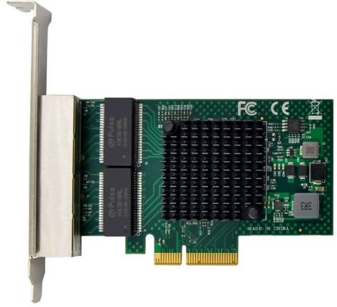 Broadcom BCM5719 4-Port PCIe x4 1GbE Ethernet Kartı